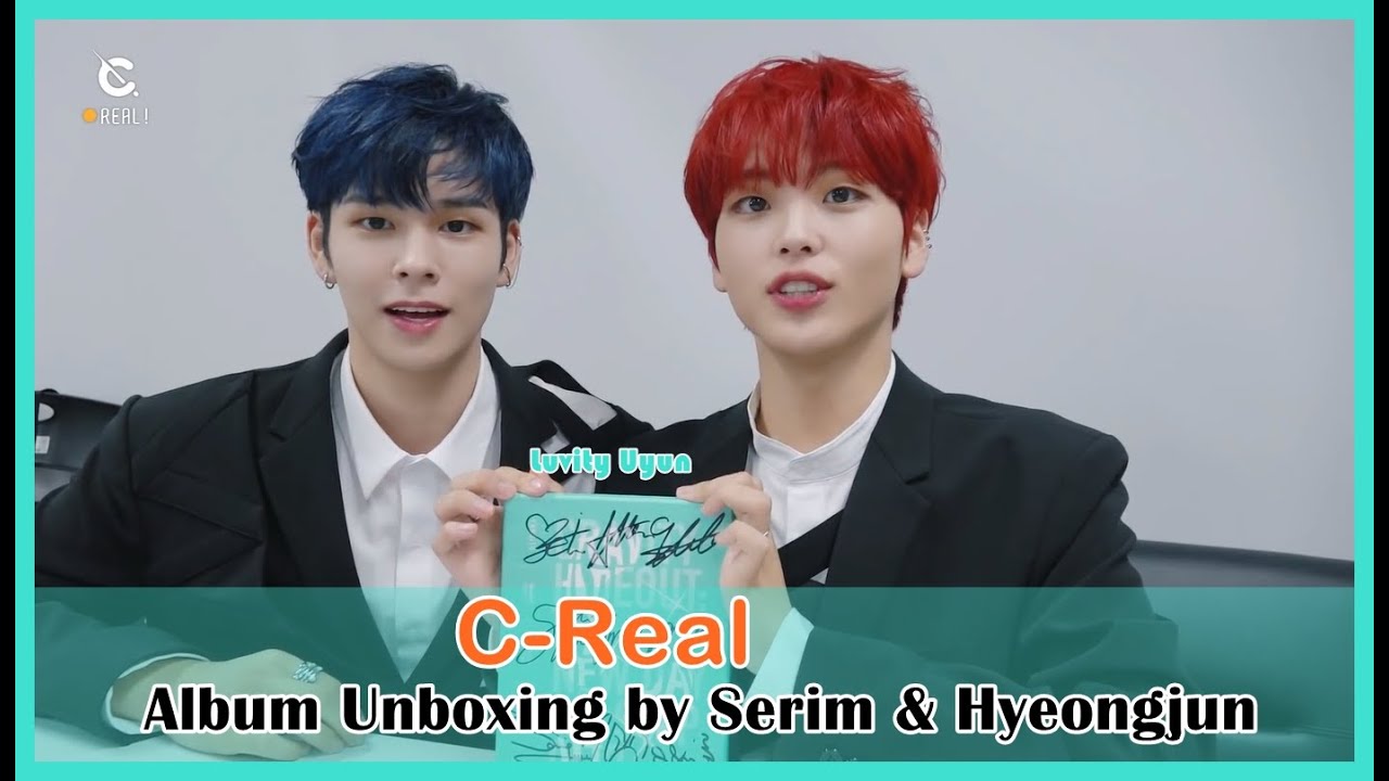 [SUB INDO] CRAVITY CReal - Album Unboxing by Serim & Hyeongjun - YouTube