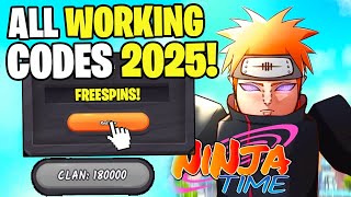New All Working Codes For Ninja Time In March 2025 Roblox Ninja Time ...
