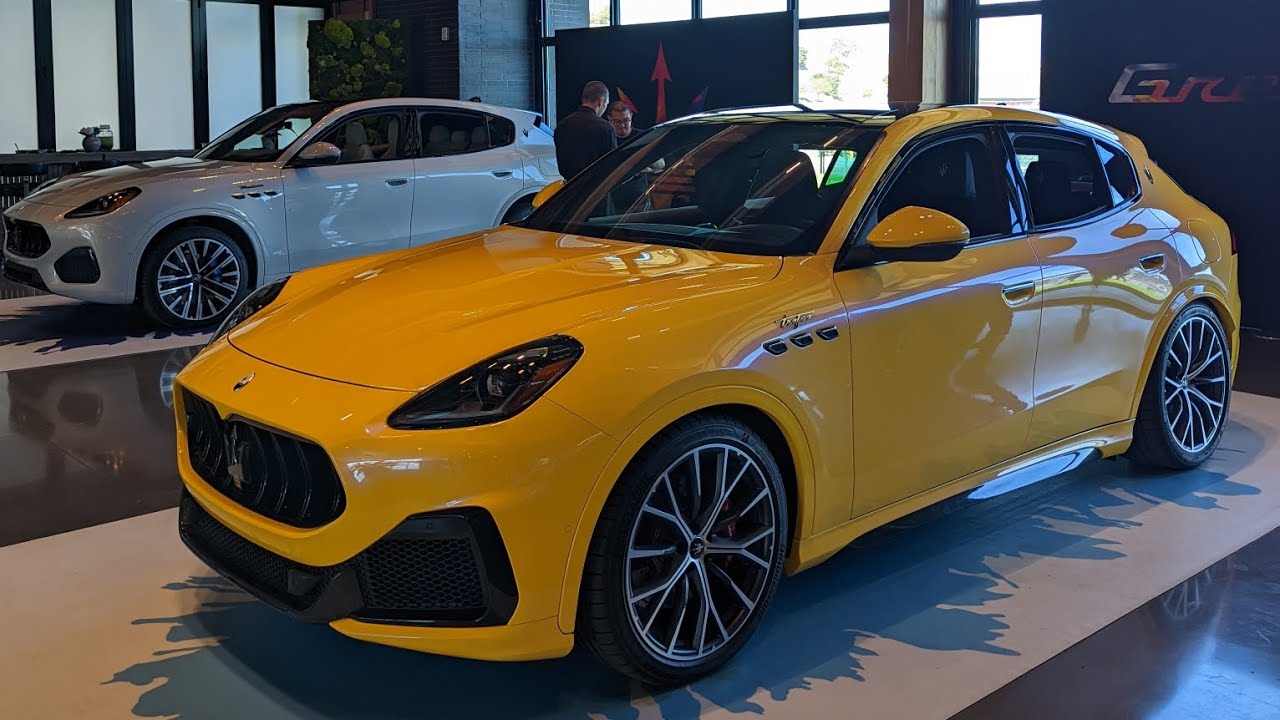 Maserati Grecale SUV Roadshow Exclusive Preview at Sonoma Raceway - YouTube