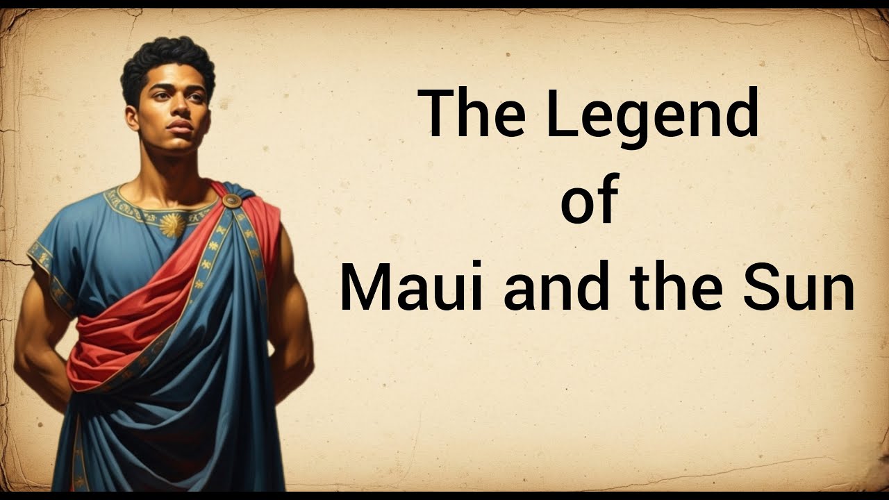 The Legend of Maui and the Sun || Learn English Through Story Level 2 🔥 ...