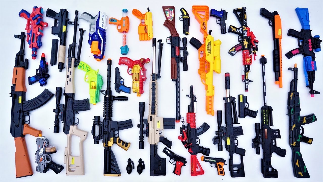 Mengumpulkan 7 Sniper Gun dan 5 AK47 Gun Sniper Elite Dragunov SVD ...