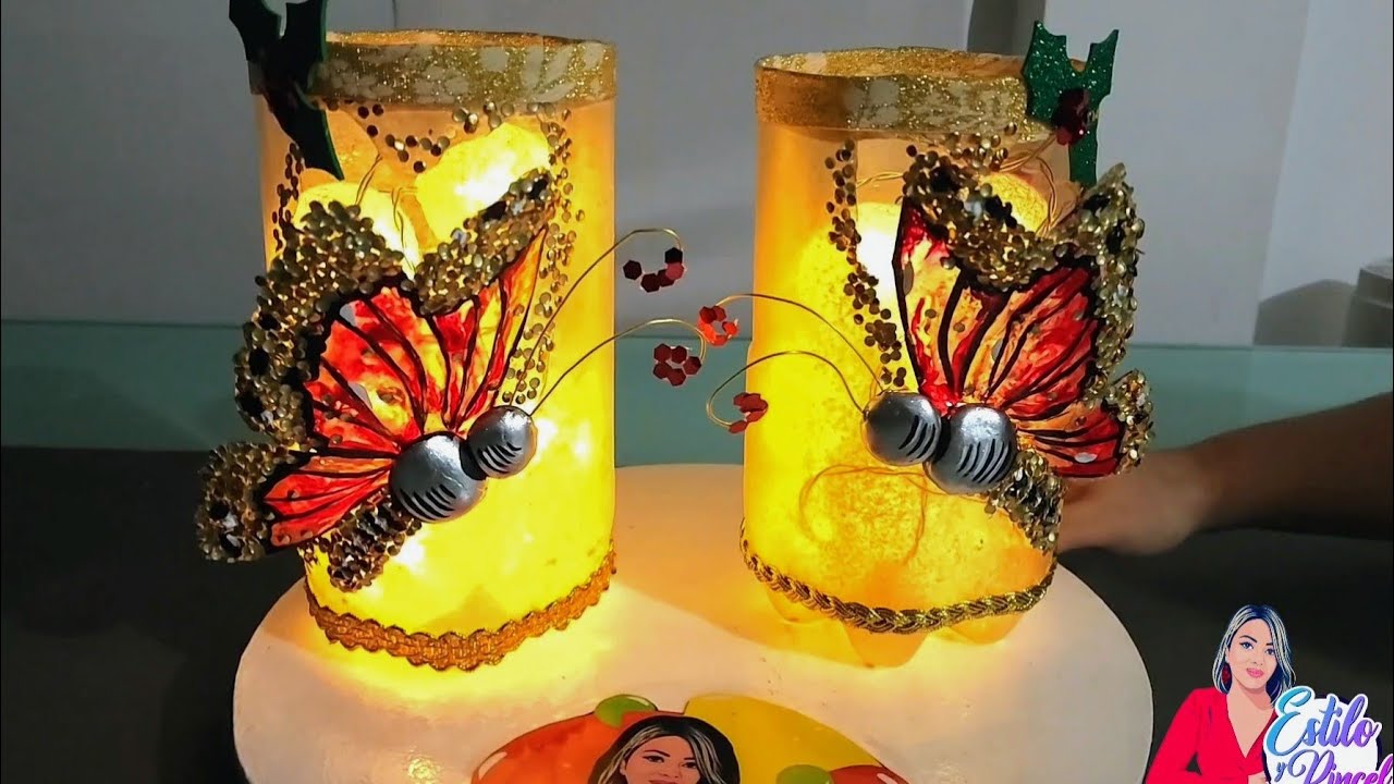 Faroles con Botellas plásticas 💥🦋 - YouTube