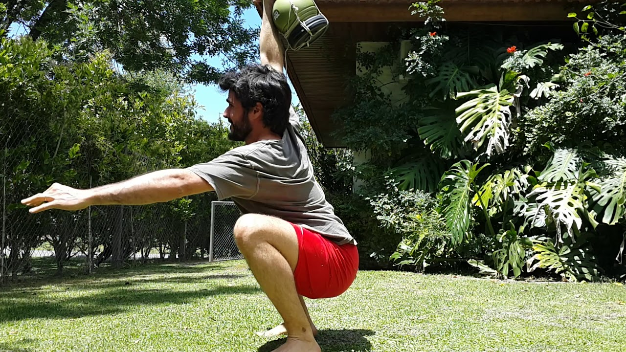 Turkish Get Up to Squat - 19 Kg - YouTube