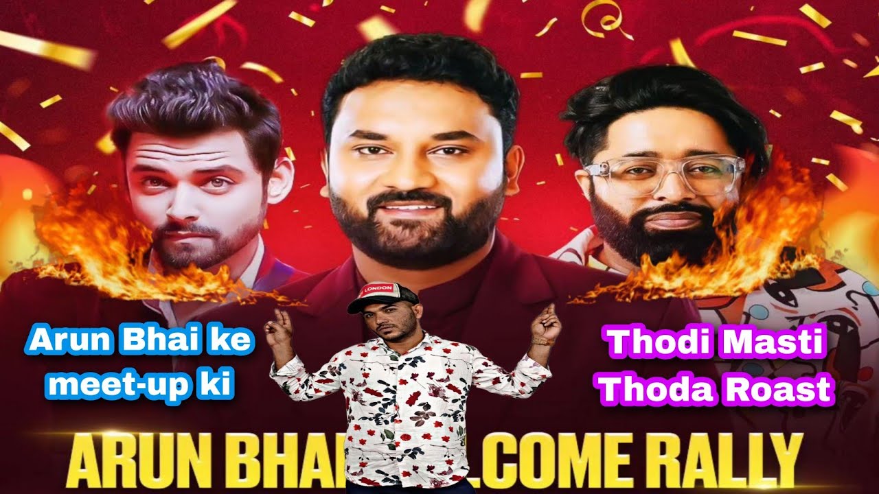 Arun bhai meet up in hyderabad full video - YouTube