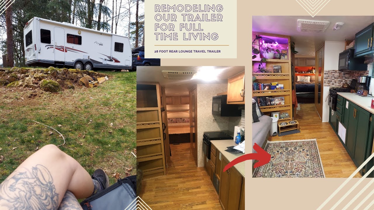 Alpenlite Aspen Trailer remodel for full time living - PNW - Columbia ...