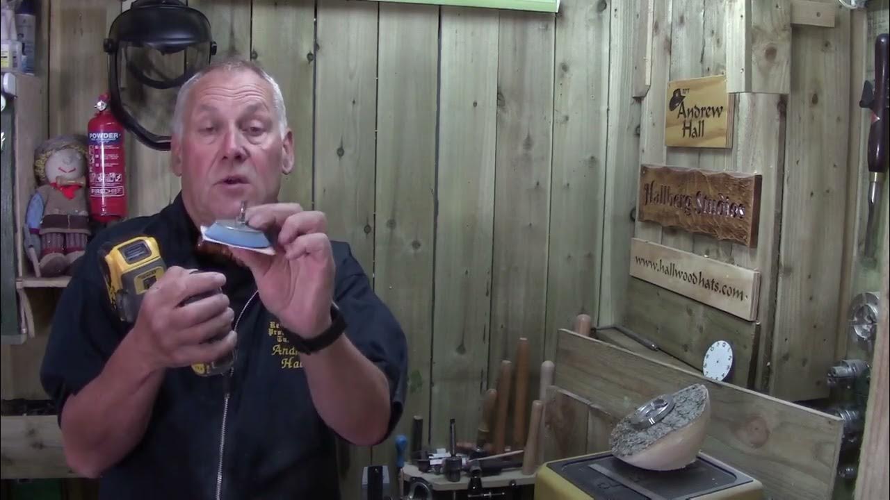 Andrew Hall Woodturner. Introducing the new Simon hope sanding arbours are Fantastic for ...