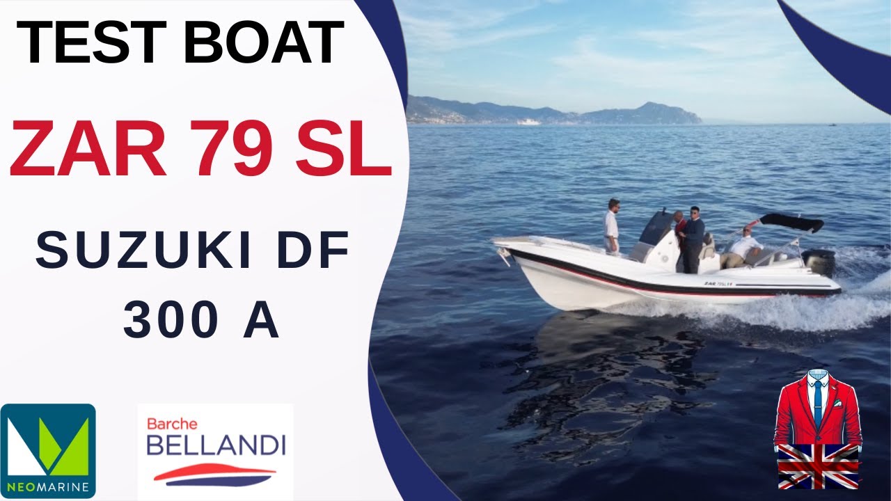 ZAR 79 SL with Suzuki DF 300: Water Test & Impressive Performance ...