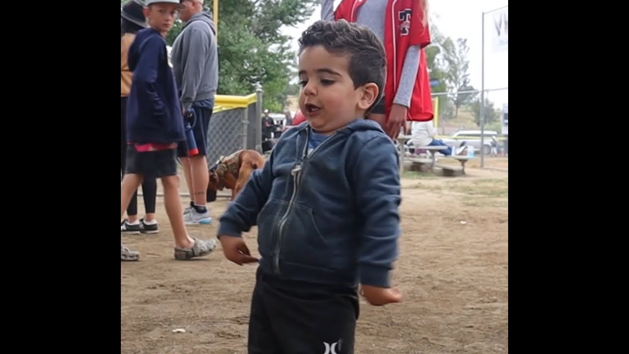 Baby faze rug at baseball - YouTube