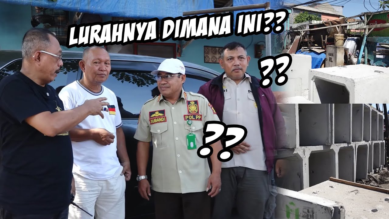SIDAK PKL DAN BOX CULVERT‼️ LURAH TIDAK HADIR, CAKJI LANGSUNG LAKUKAN ...