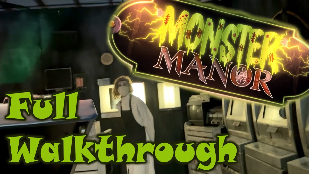 Howl o Scream House Tour: Its the Monster Mash at Monster Manor - YouTube