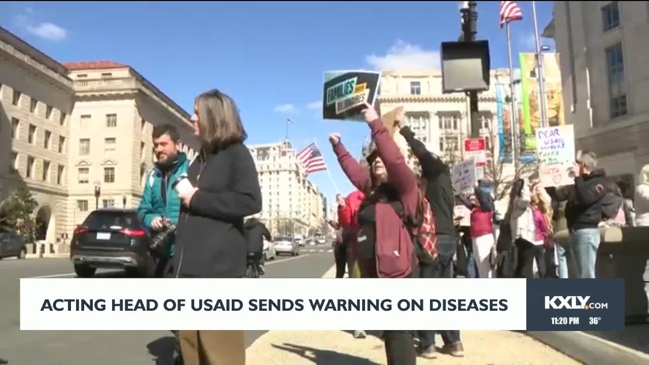 Acting head of USAID sends warning on diseases - YouTube
