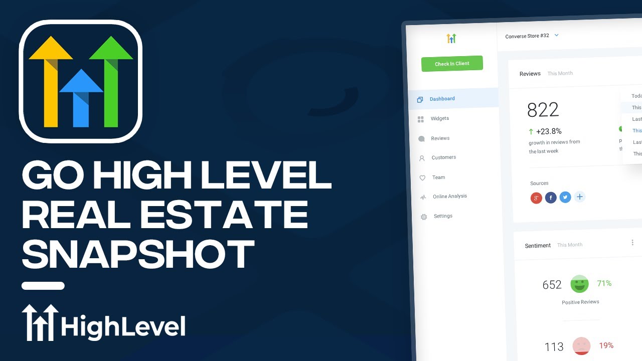 GoHighLevel Real Estate Snapshot For Real Estate Agents - YouTube