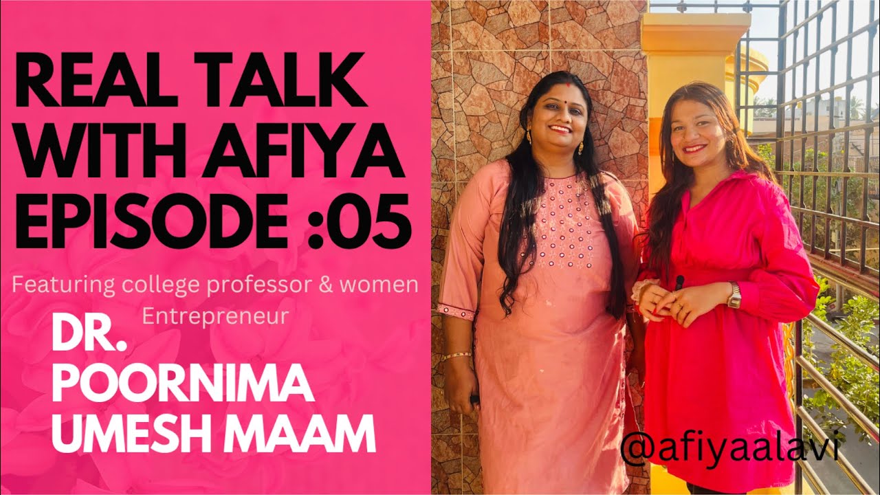 Real talk with Afiya Episode 05 - YouTube