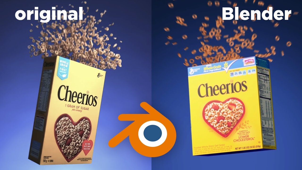 Making a Cheerios ad in Blender (Daniel Schiffer) #blender - YouTube