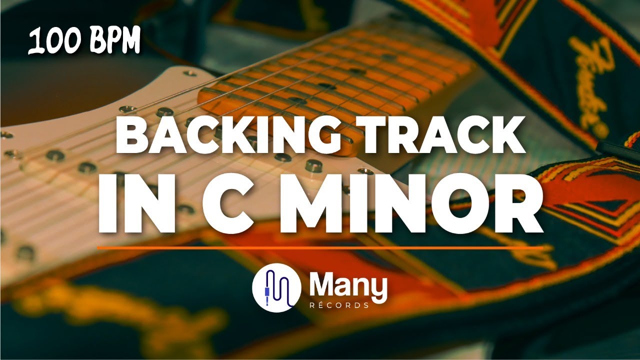 Backing Track in C Minor - YouTube