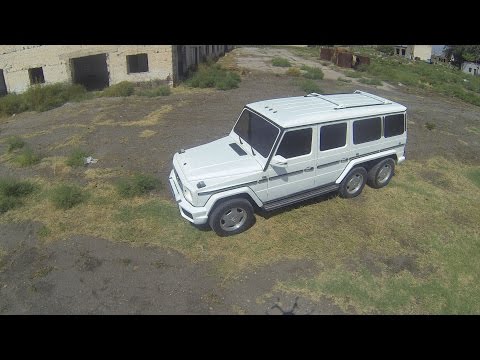 Test drive  Mercedes Benz G Dimler Puch 6x6 (1981) \