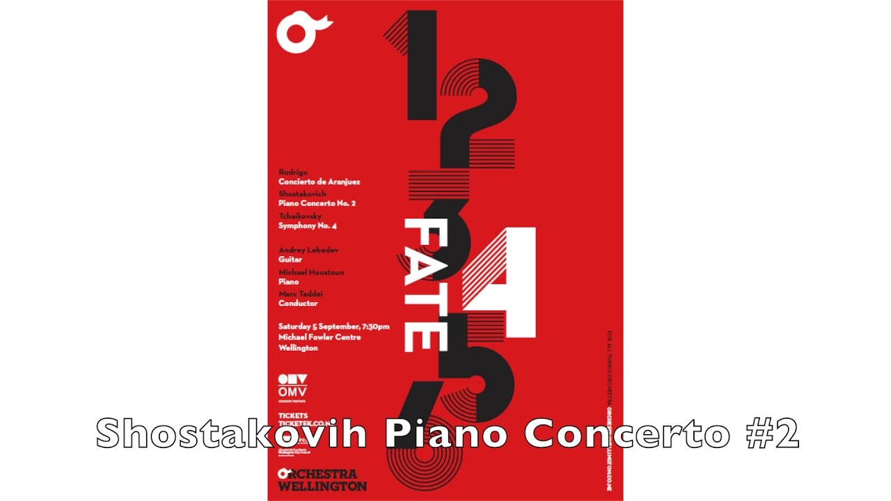 Orchestra Wellington - FATE 'Shostakovich - Piano Concerto No. 2' - YouTube