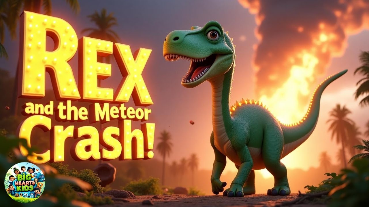 Rex and the Meteor Crash! ☄️🌎 | A Fun & Educational Dinosaur Adventure ...