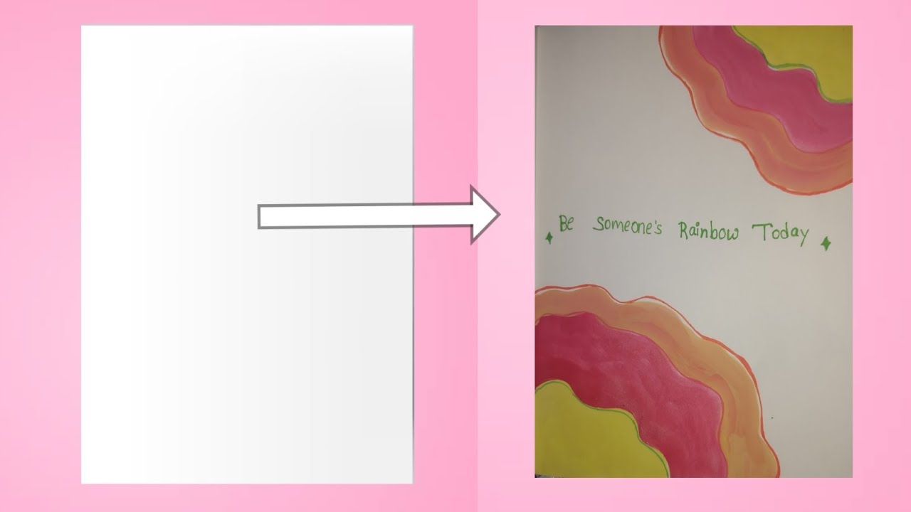 let's make a cutie putie rainbow scribble 🎨 - YouTube