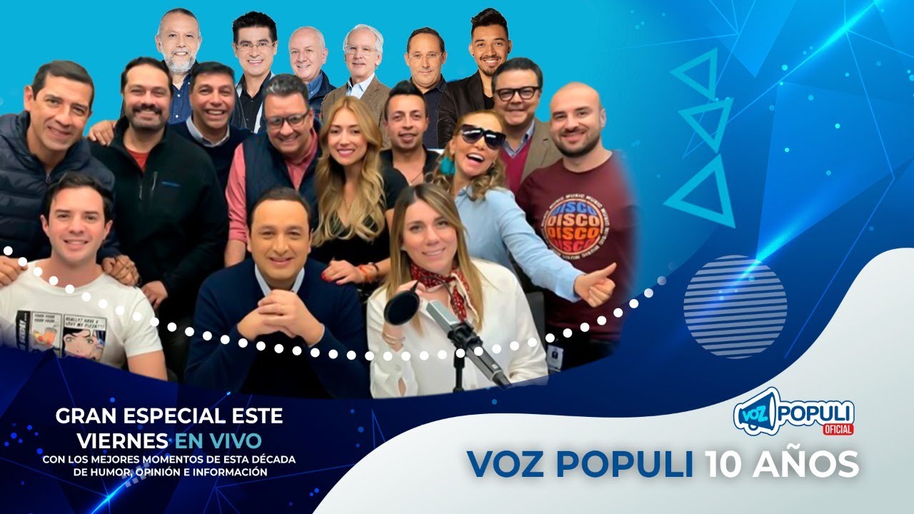 ¡Estamos de celebración! Voz Populi cumple 10 años - YouTube