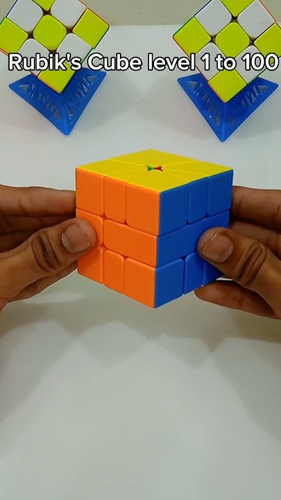 Rubix's cube level 1 to 100 😧 - YouTube