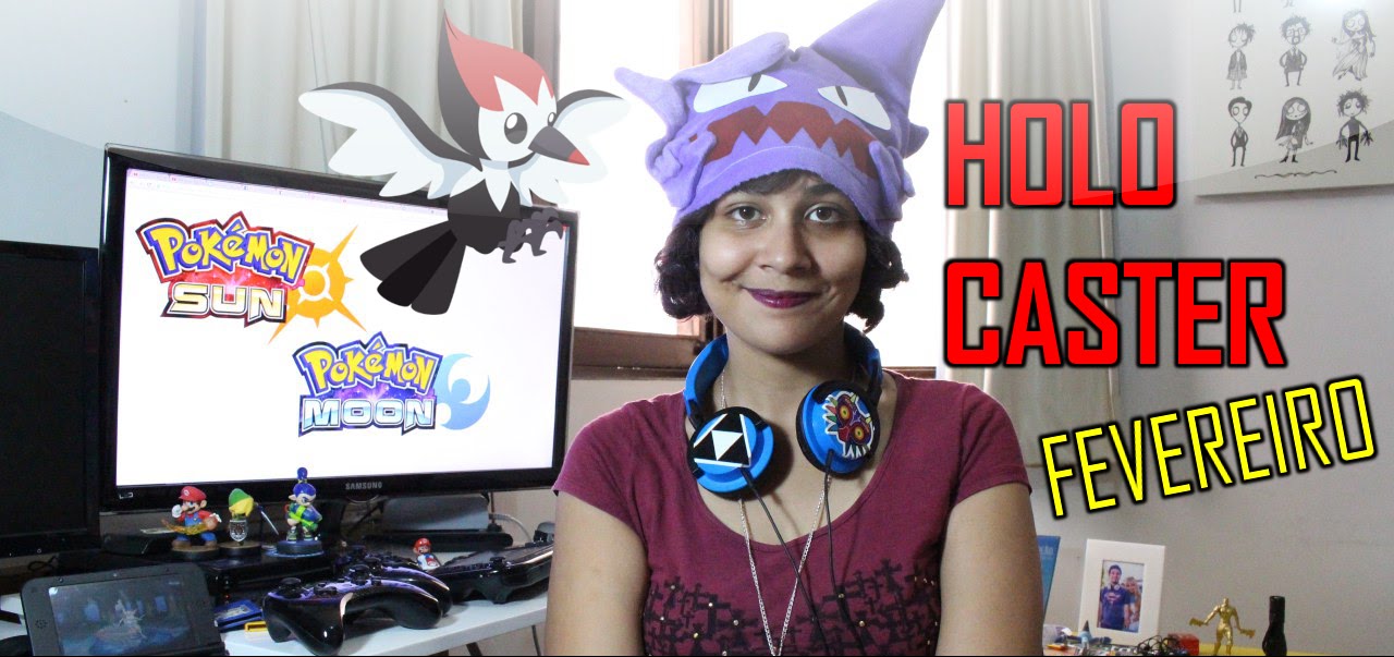 Holo Caster - || Fevereiro: Pokémon Sun & Moon! || - YouTube