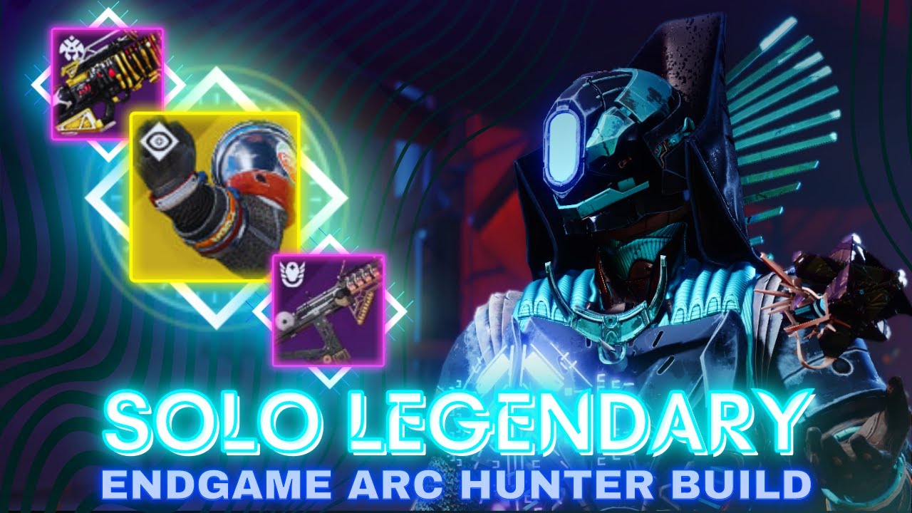 SOLO LIGHTFALL CAMPAIGN | Legendary Hunter Build | Destiny 2: Lightfall ...