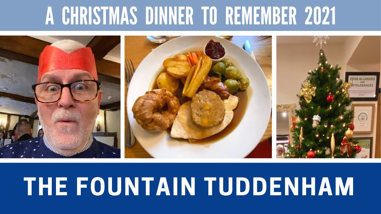 A WOW CHRISTMAS DINNER at The Fountain in Tuddenham Ipswich | Vlog 453 ...