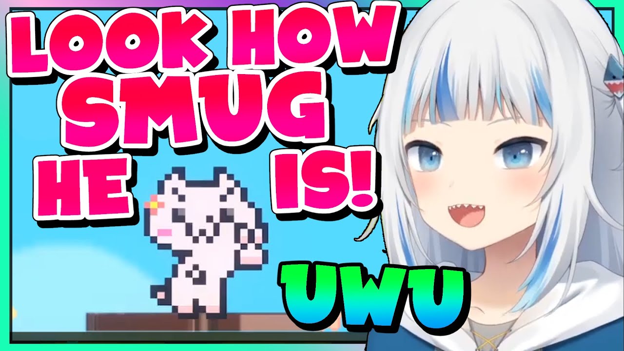 Gura goes into UwU rage and it's adorable - YouTube