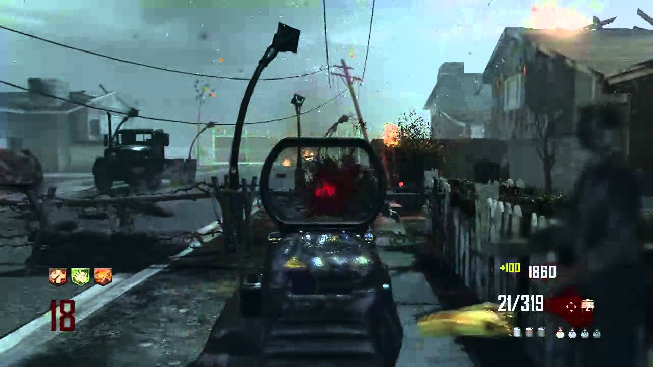 Black Ops 2 zombies M27 (Mystifier) and LSAT (FSIRT) gameplay - YouTube