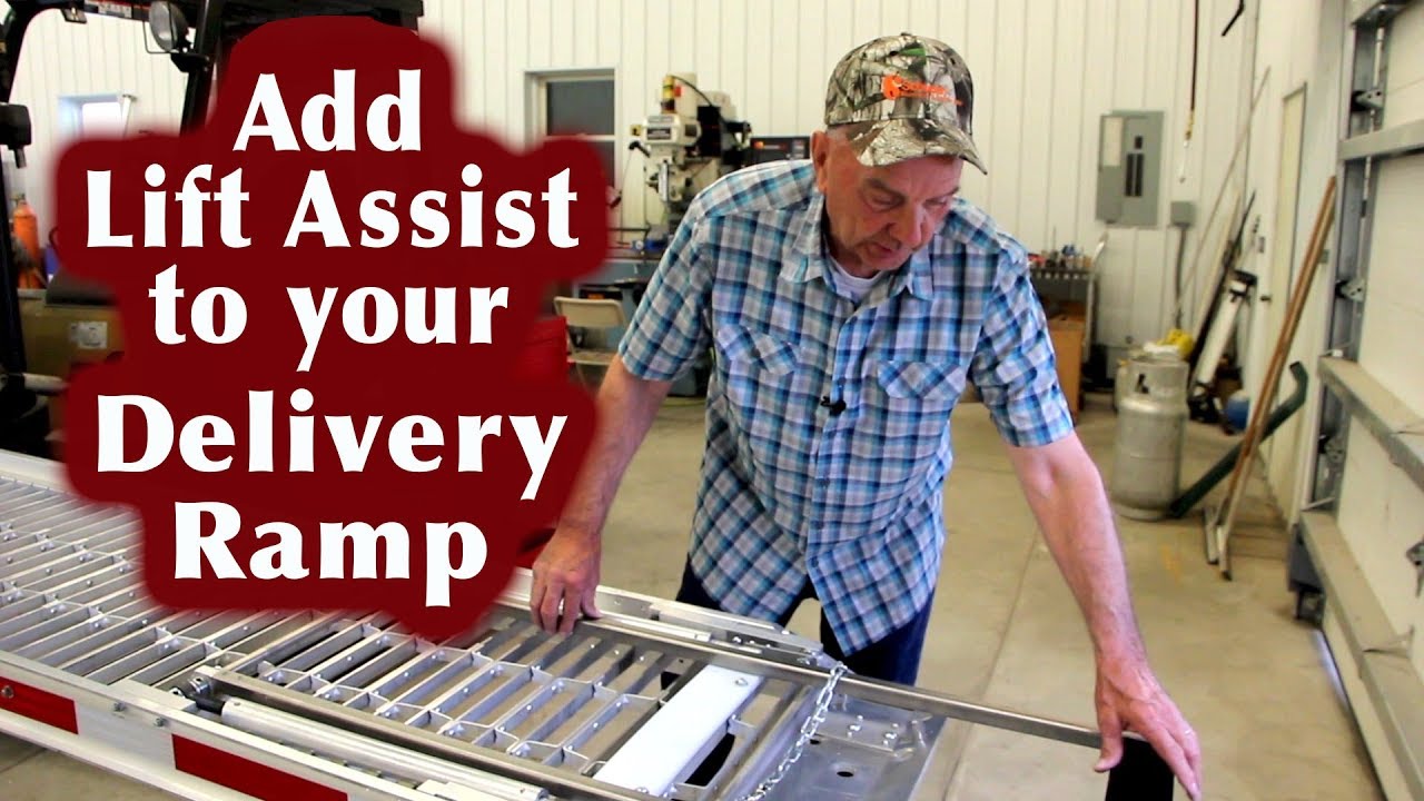 Lift Assist for Delivery Ramps - YouTube