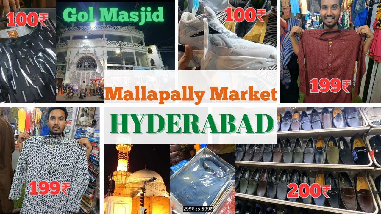 Mallepally Nampally market Hyderabad | Ramadan shopping vlog ...