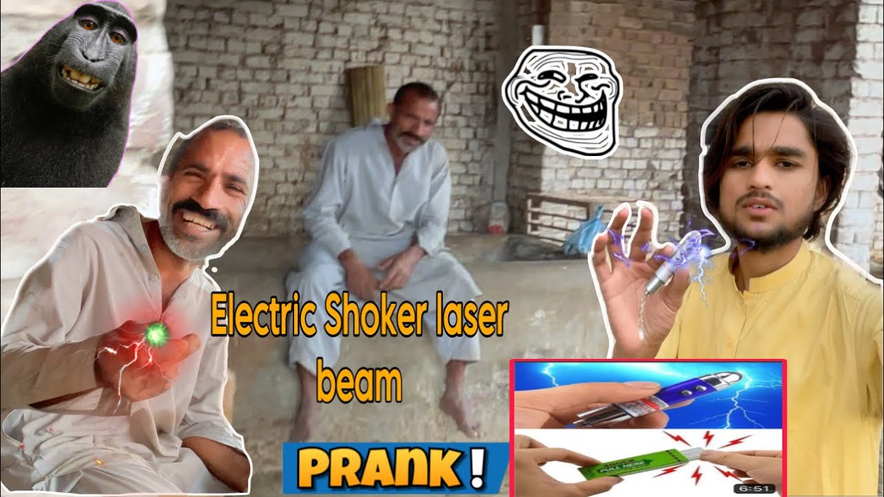 Electric ⚡️ laser Beam “ PRANK “ 😂 || Electric ⚡️ Shock Prank || prank ...