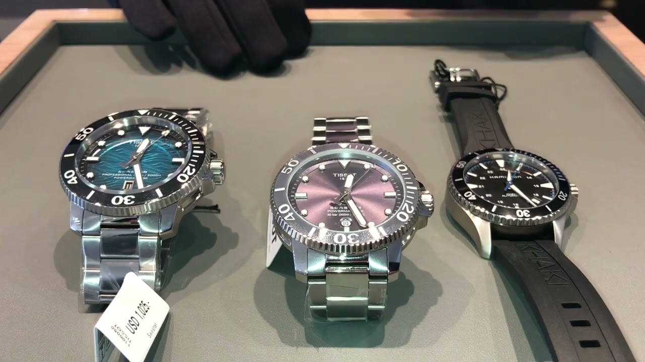 Affordable Swiss dive watch shopping and education at the Tissot and ...