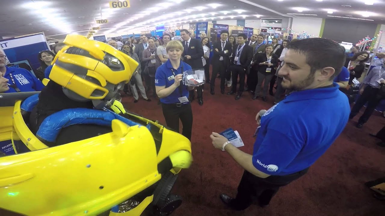 Trade Show Robots - YouTube