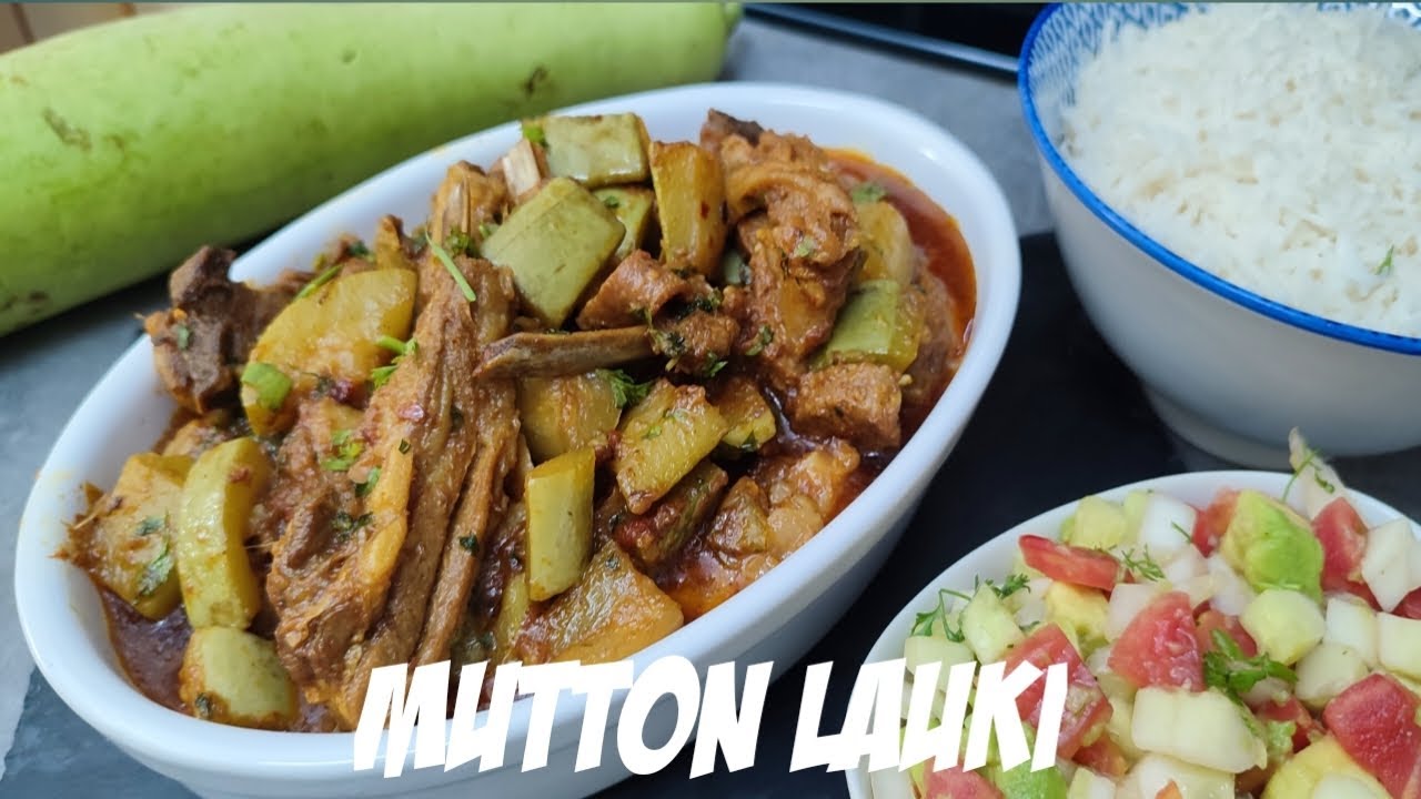 mutton lauki recipe | lauki with mutton recipe in hindi and urdu - YouTube