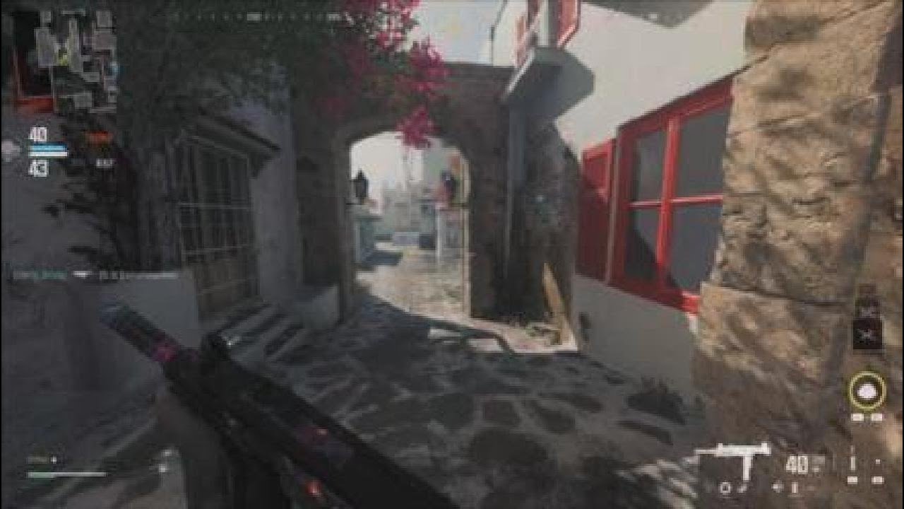 Call of duty modern warfare 3 multiplayer SMG WSP-9 INTERSTELLAR - YouTube