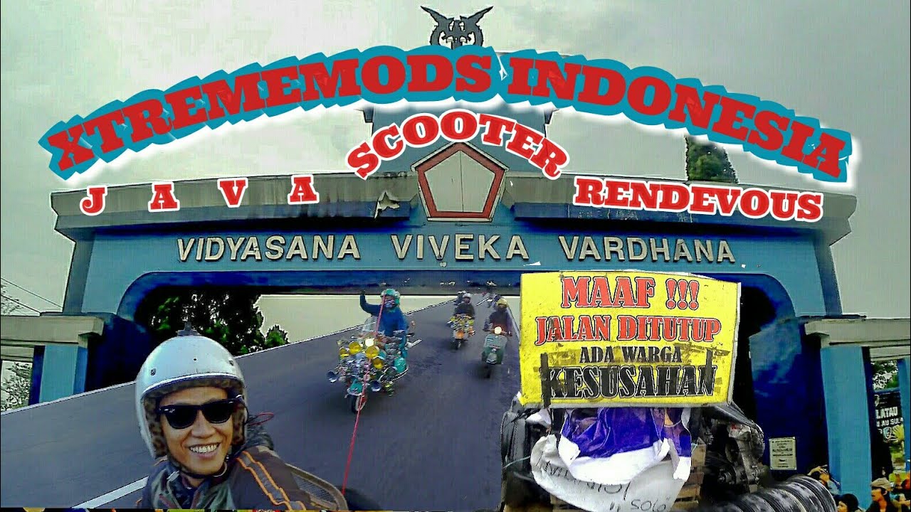 JAVA SCOOTER RENDEVOUS 2019 the biggest Scooter event in the world ...