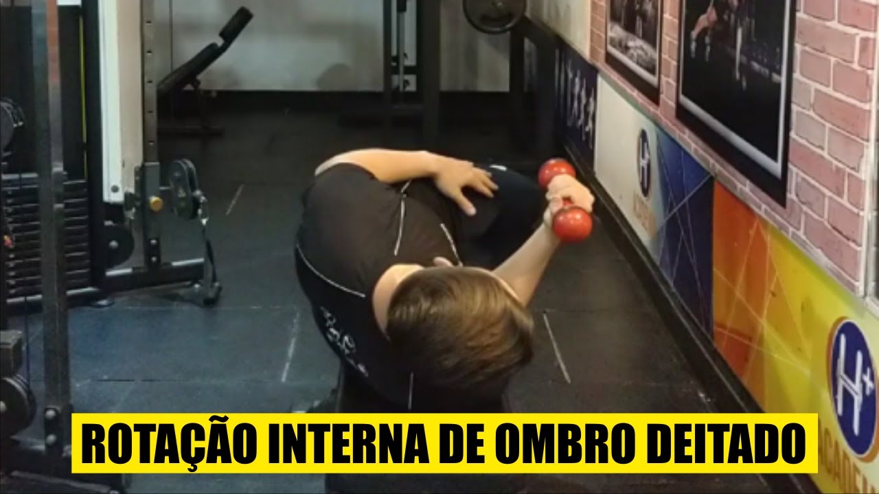 Rotação de Ombro Interna Deitado Halter [MANGUITO ROTADOR] - YouTube