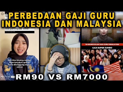 BEDA JAUH GAJI GURU INDONESIA DAN MALAYSIA❗❗SEDIH BANGET SAAT TAU FAKTANYA..