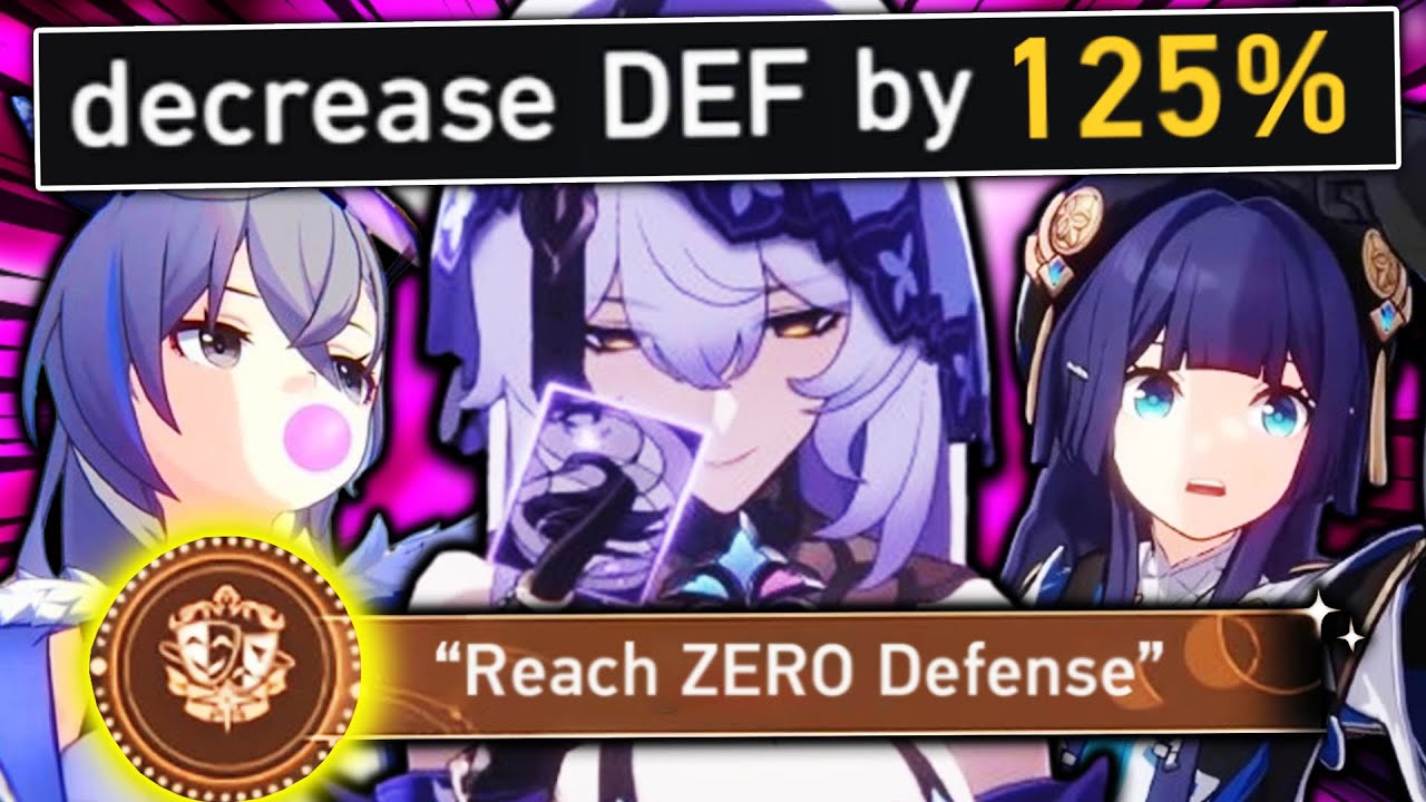 I used the -125% DEF team and everyone became a DPS. - Honkai: Star ...