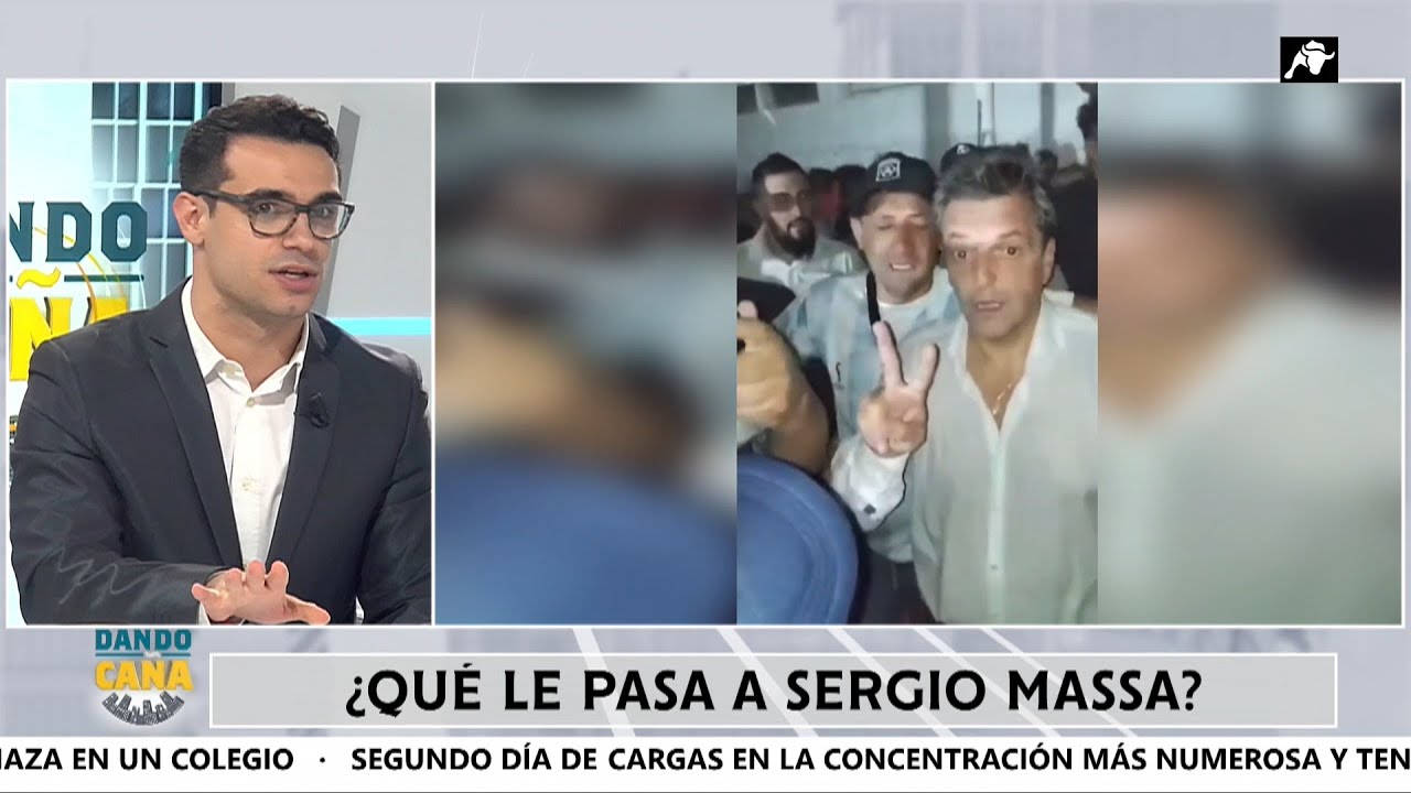 Las imágenes de Sergio Massa en las que “se le ve drogado”, según las ...