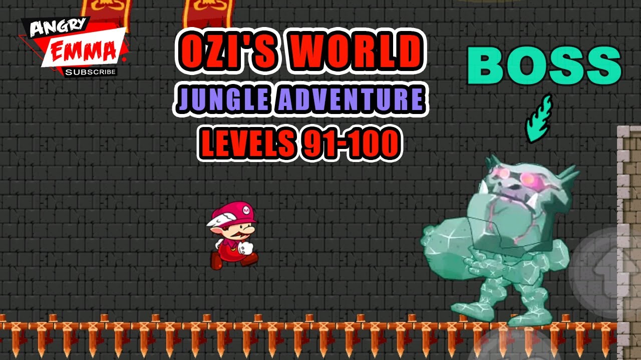 Ozi's World - Levels 91-100 + BOSS - YouTube