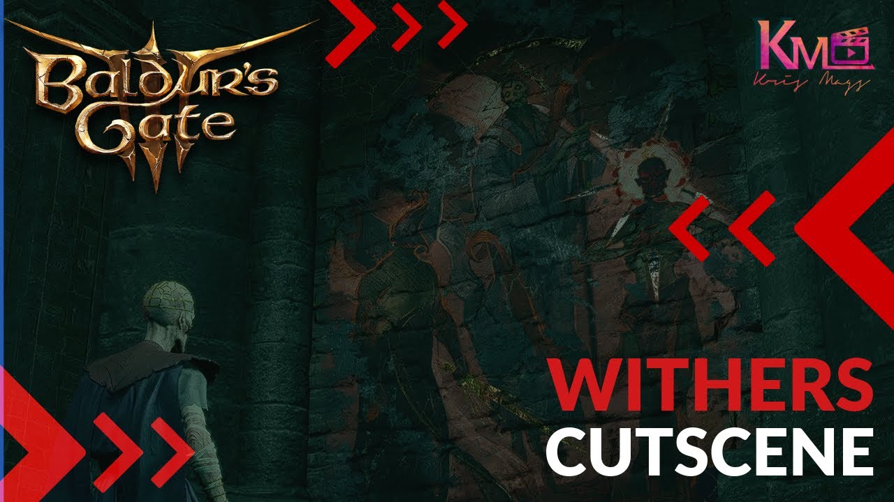 Baldur's Gate 3 - Bane, Bhaal, and Myrkul Withers Ending Cutscene - YouTube