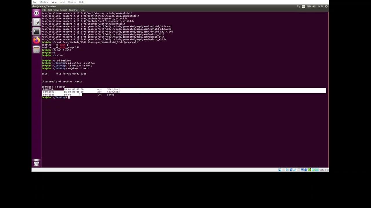 Introduction to 32 bit shellcoding - YouTube
