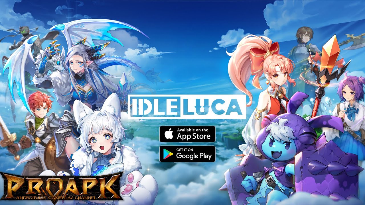 IDLE LUCA Gameplay Android / iOS (Official Launch) - YouTube