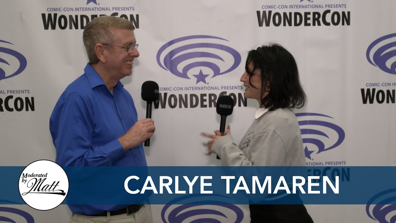 Moderated by Matt: Carlye Tamaren at 2025 WonderCon Convention - YouTube
