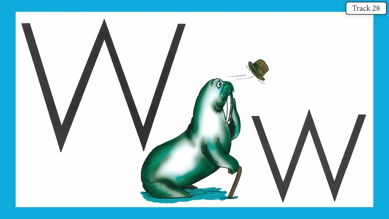 WACKY WALRUS 27 VOCAL ABC'S WITH ACE AND CHRISTI - YouTube