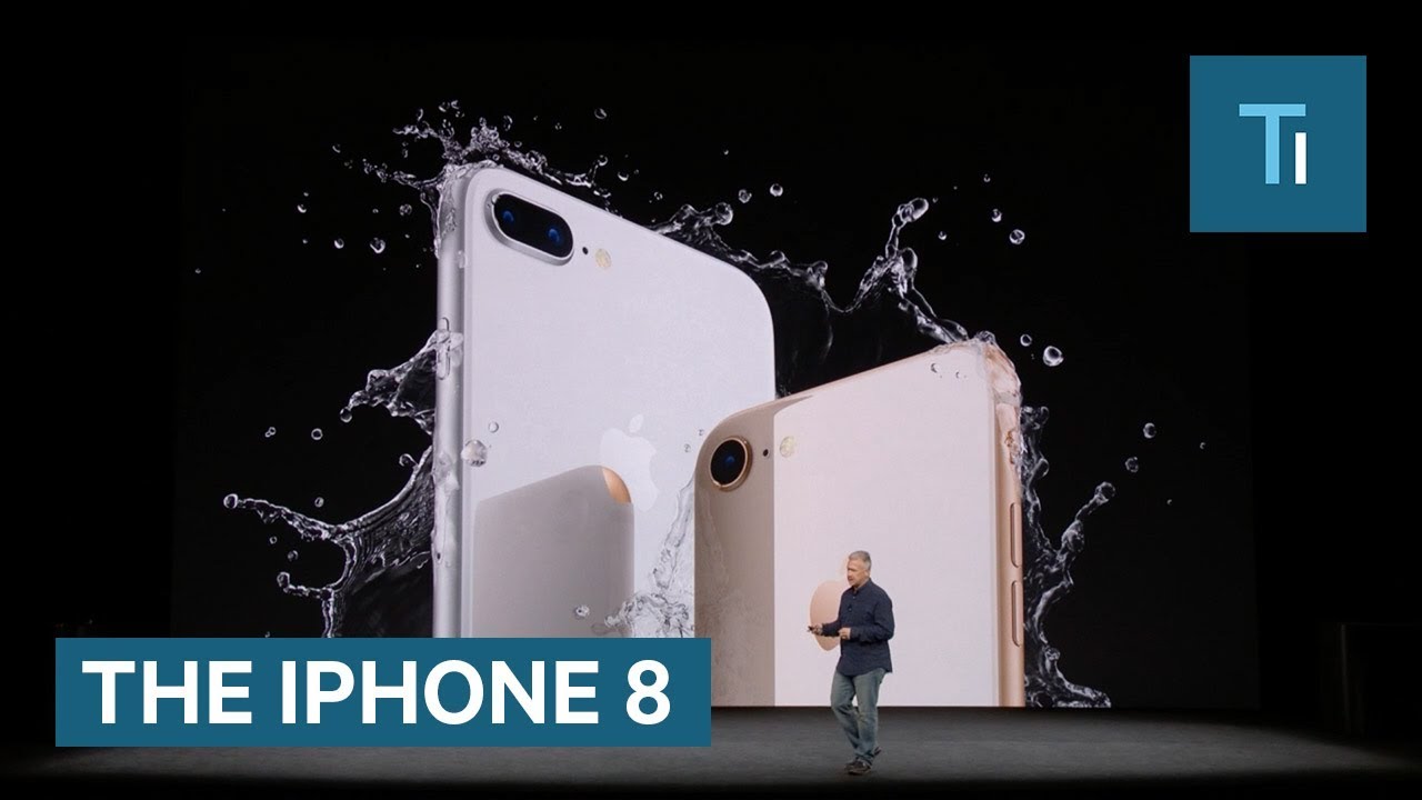 Here's the new iPhone 8 - YouTube
