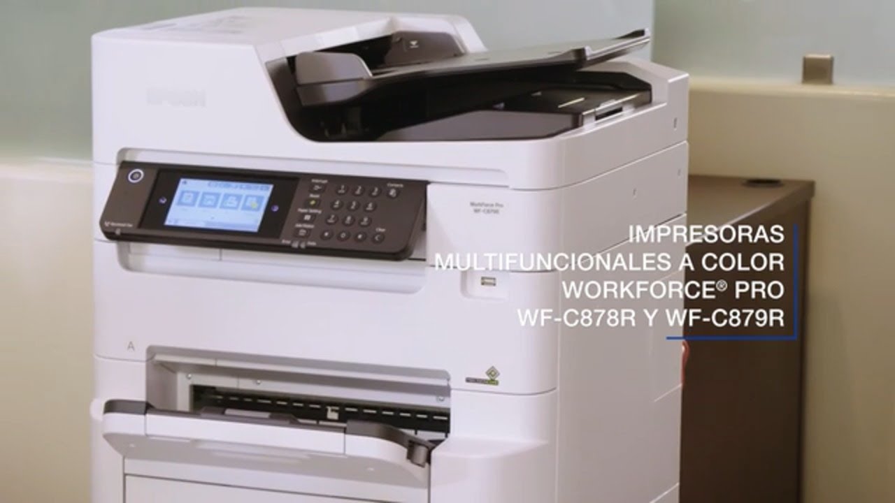 Impresoras Corporativas Epson A3 de Inyección de Tinta WF-C878R y WF ...
